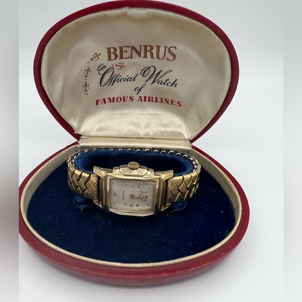 Benrus Official Watch Of Famous Airlines - Gem
